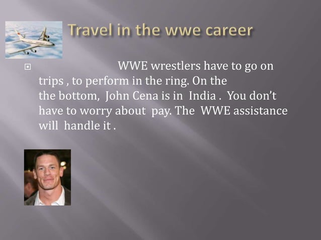 Wwe careers | PPT