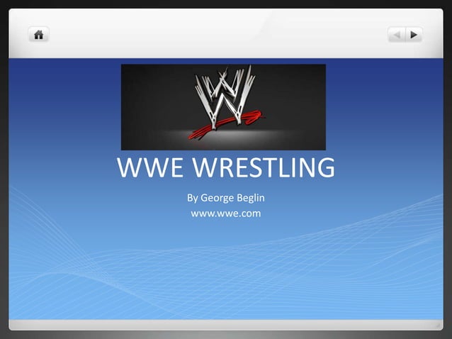Wwe | PPTX