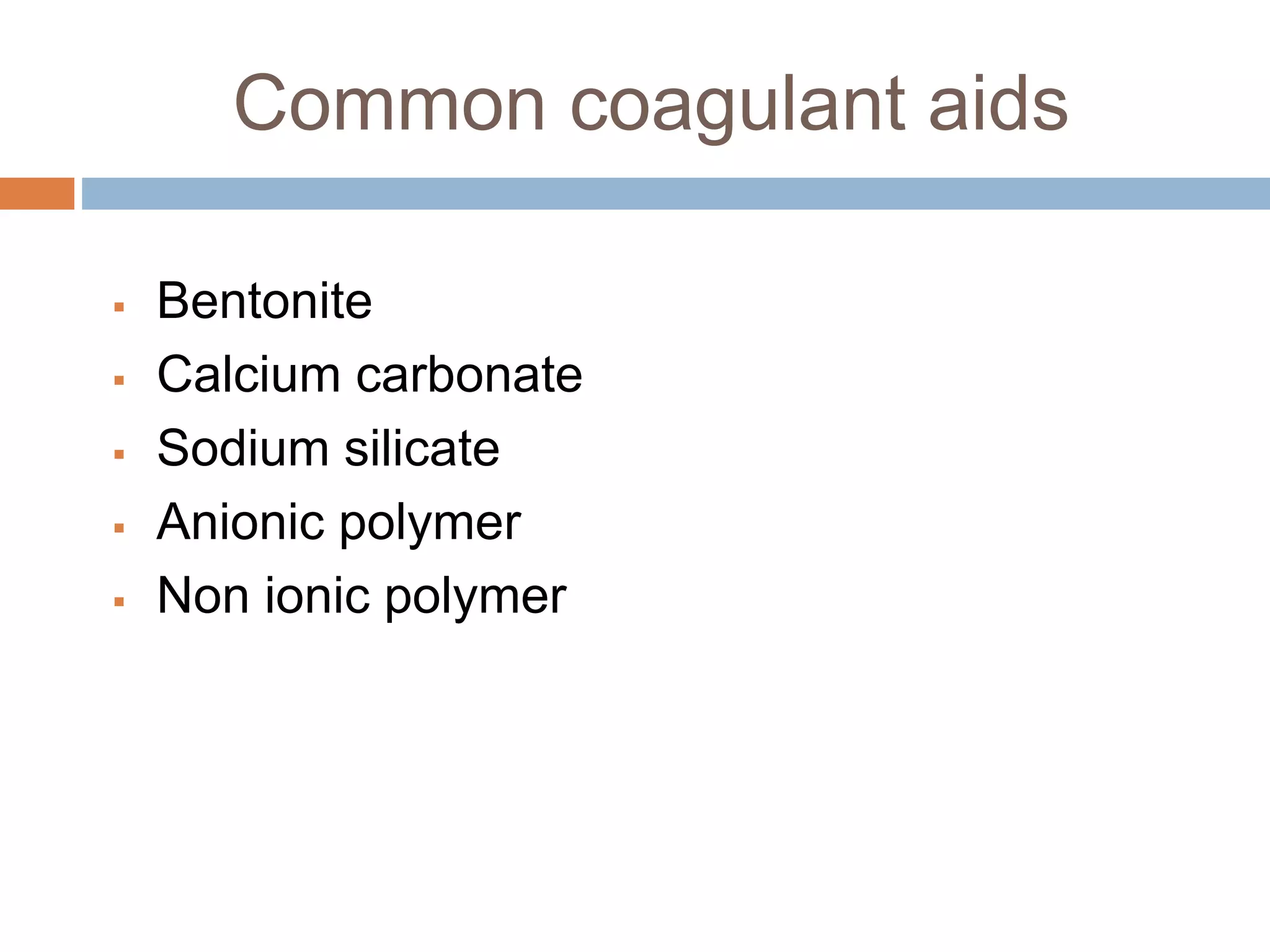 Coagulants | PPTX