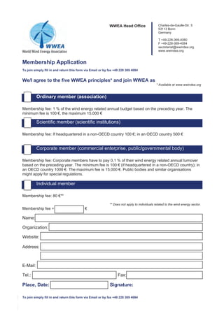 Informe resumen del sector de la minieólica por la WWEA2012 | PDF