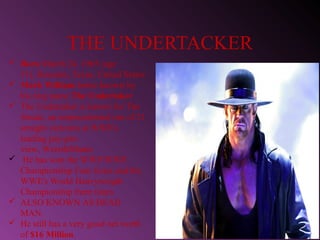 WWE History & Its SuperStars | PPT