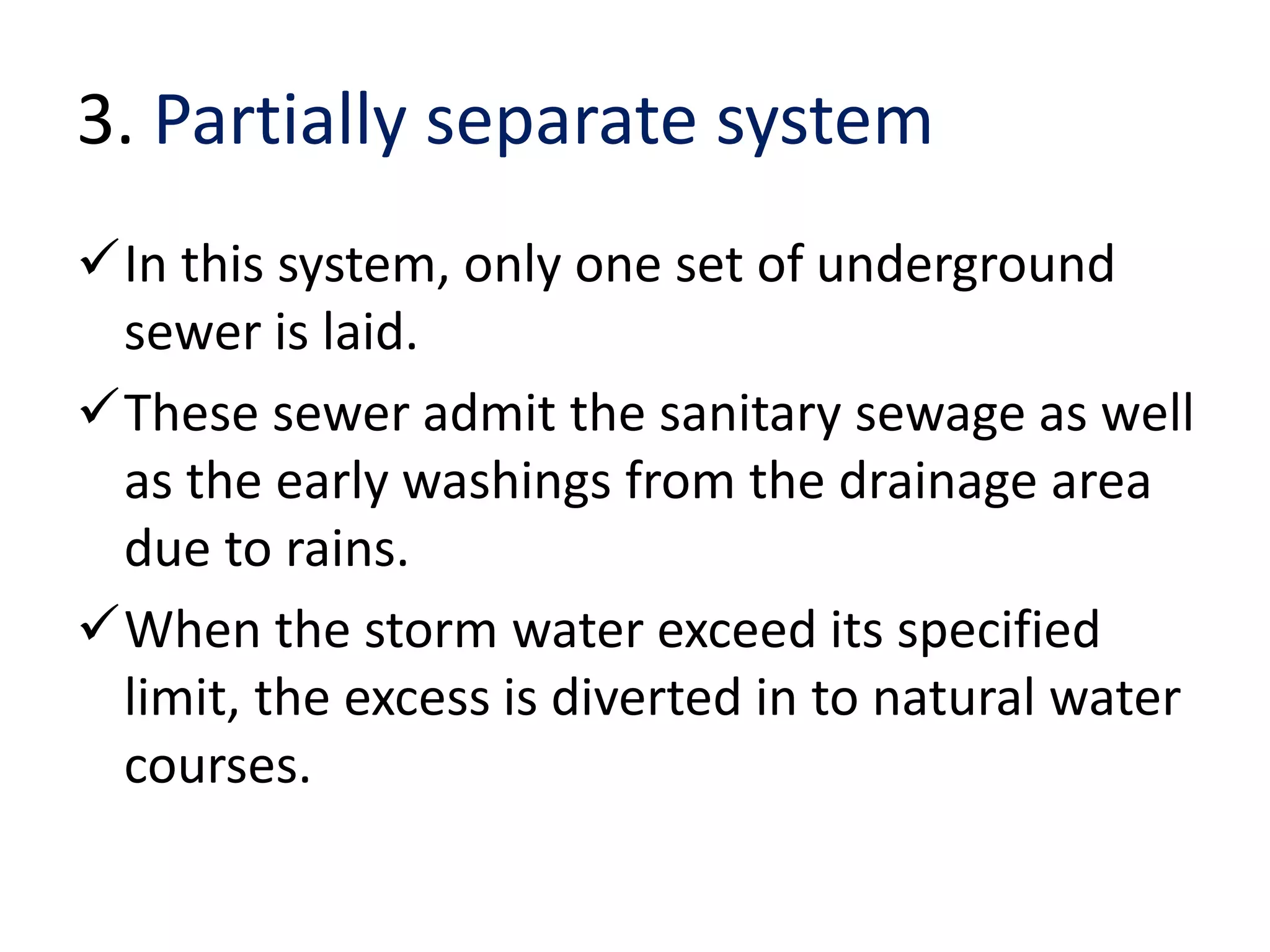 SEWERAGE SYSTEMS ppt by mayank oza | PPTX