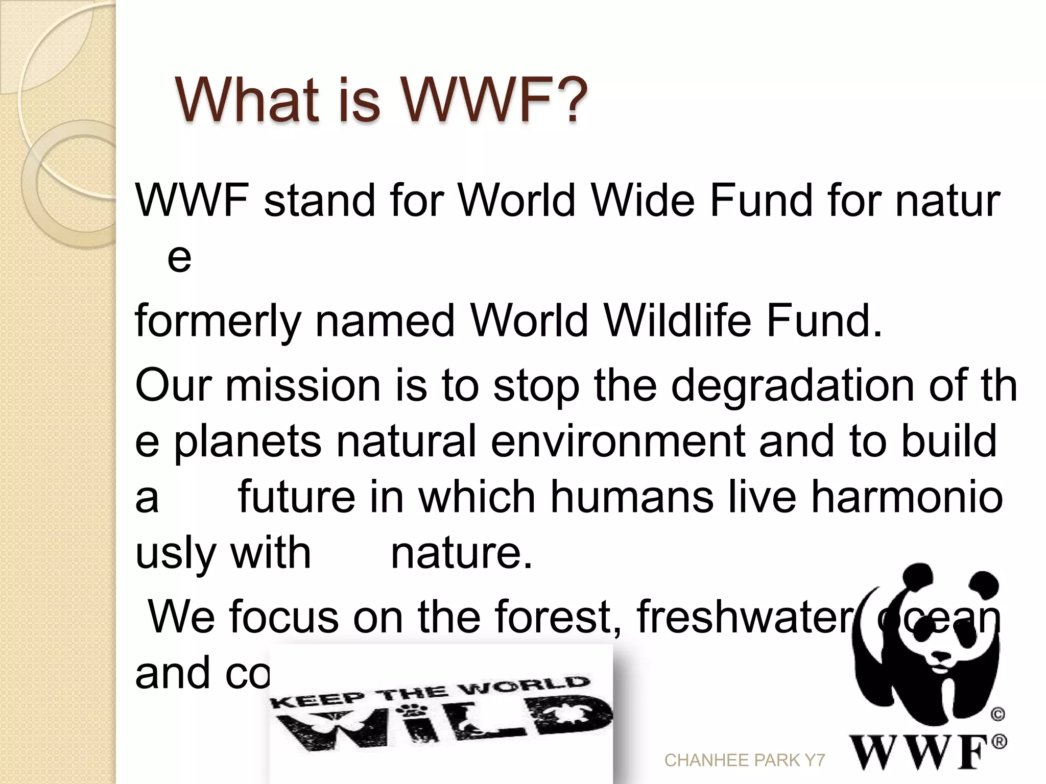 Wwf | PPTX
