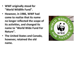 Wwf | PPTX