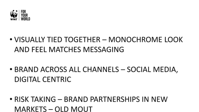 Reclaiming our brand mojo with ‘for your world’ | PPT
