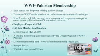 WWF - Pakistan | PPTX