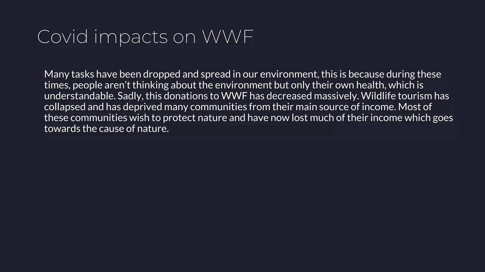 WWF charity | PPT