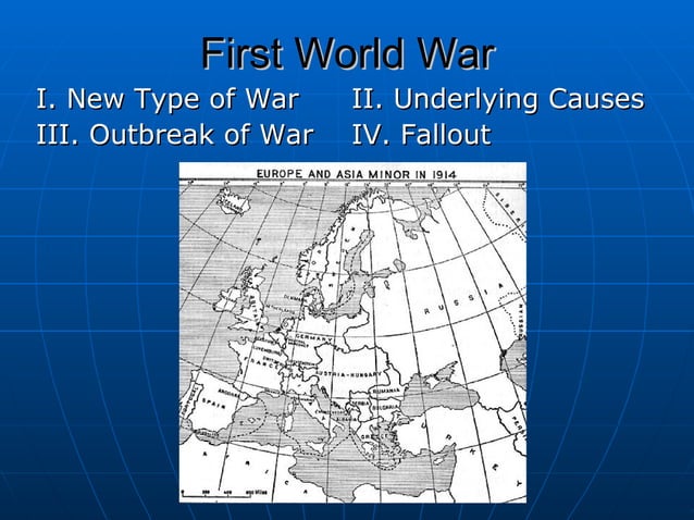 WWI Powerpoint | PPT