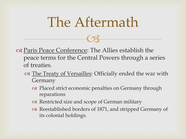 WWI: Nationalism and Total War | PPT