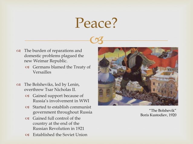 WWI: Nationalism and Total War | PPT