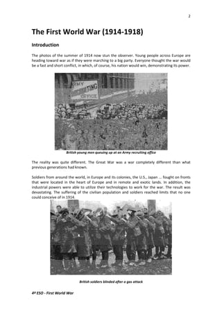 The first world war | PDF