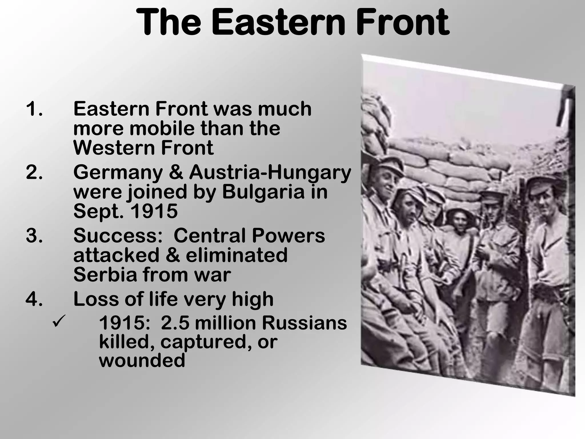 Wwi battle fronts4 | PPTX