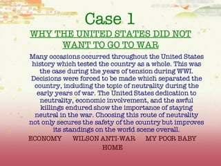 Wwi Good Copy 2 | PPT