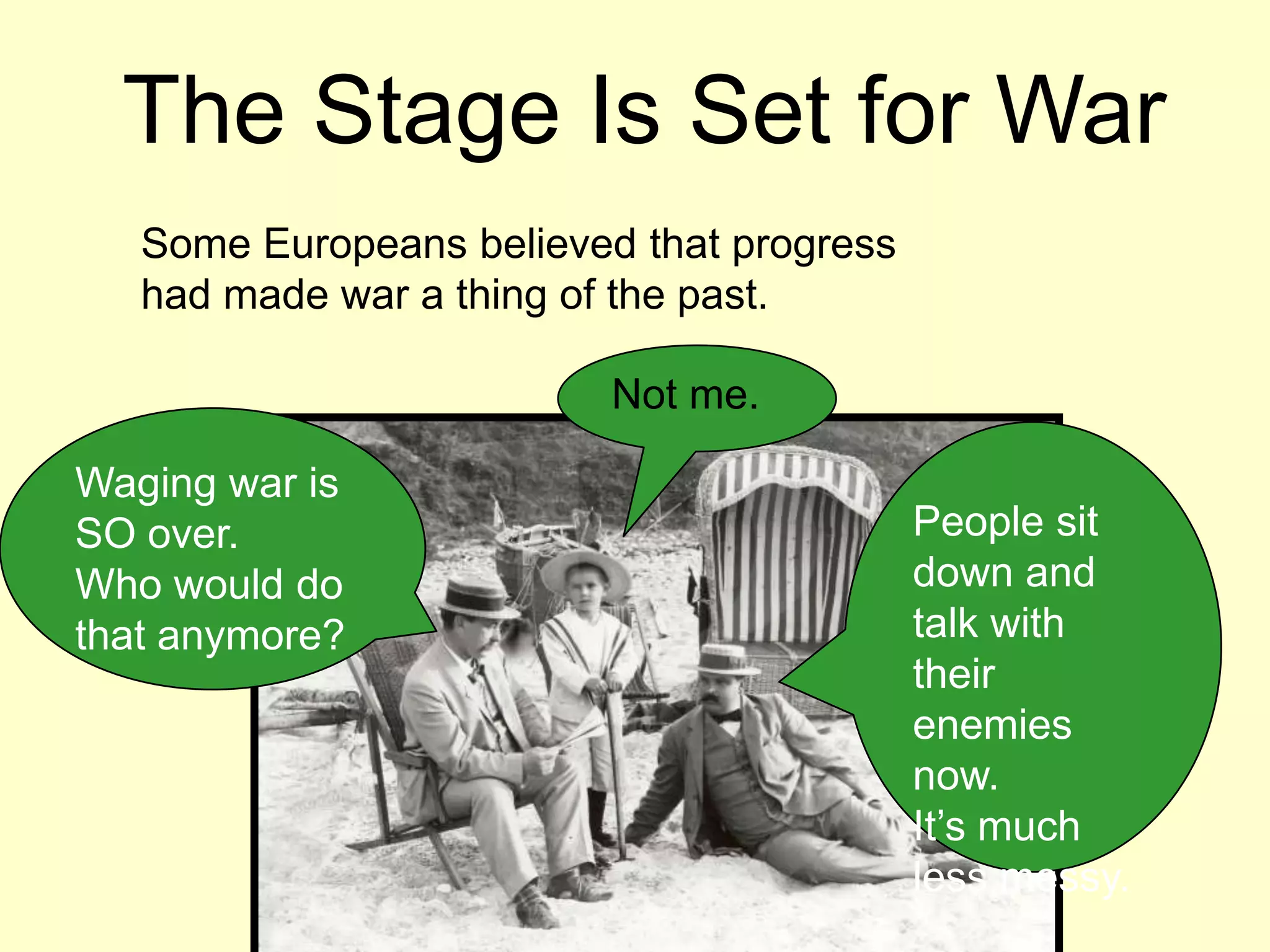 World War I Slideshow Part One | PPTX
