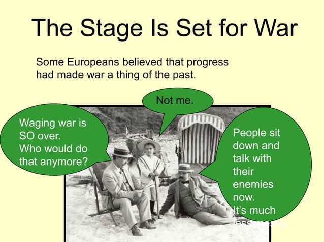 World War I Slideshow Part One | PPTX