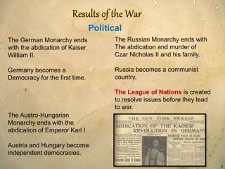 World War I | PPT