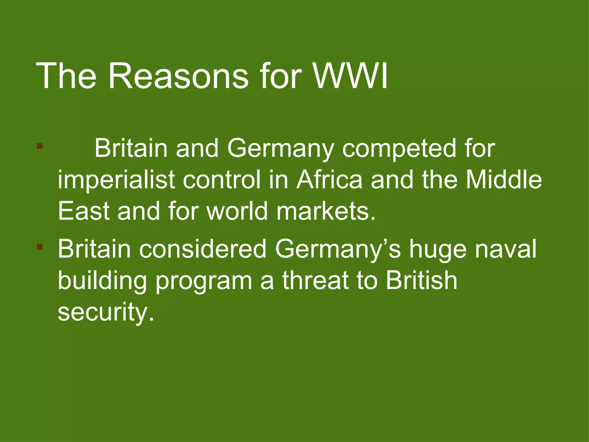 World War 1 and its Impact on Germany | PPT