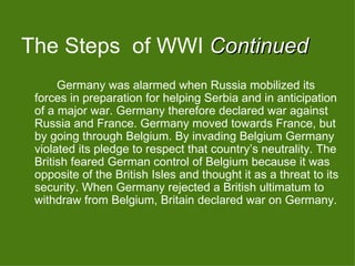 World War 1 and its Impact on Germany | PPT
