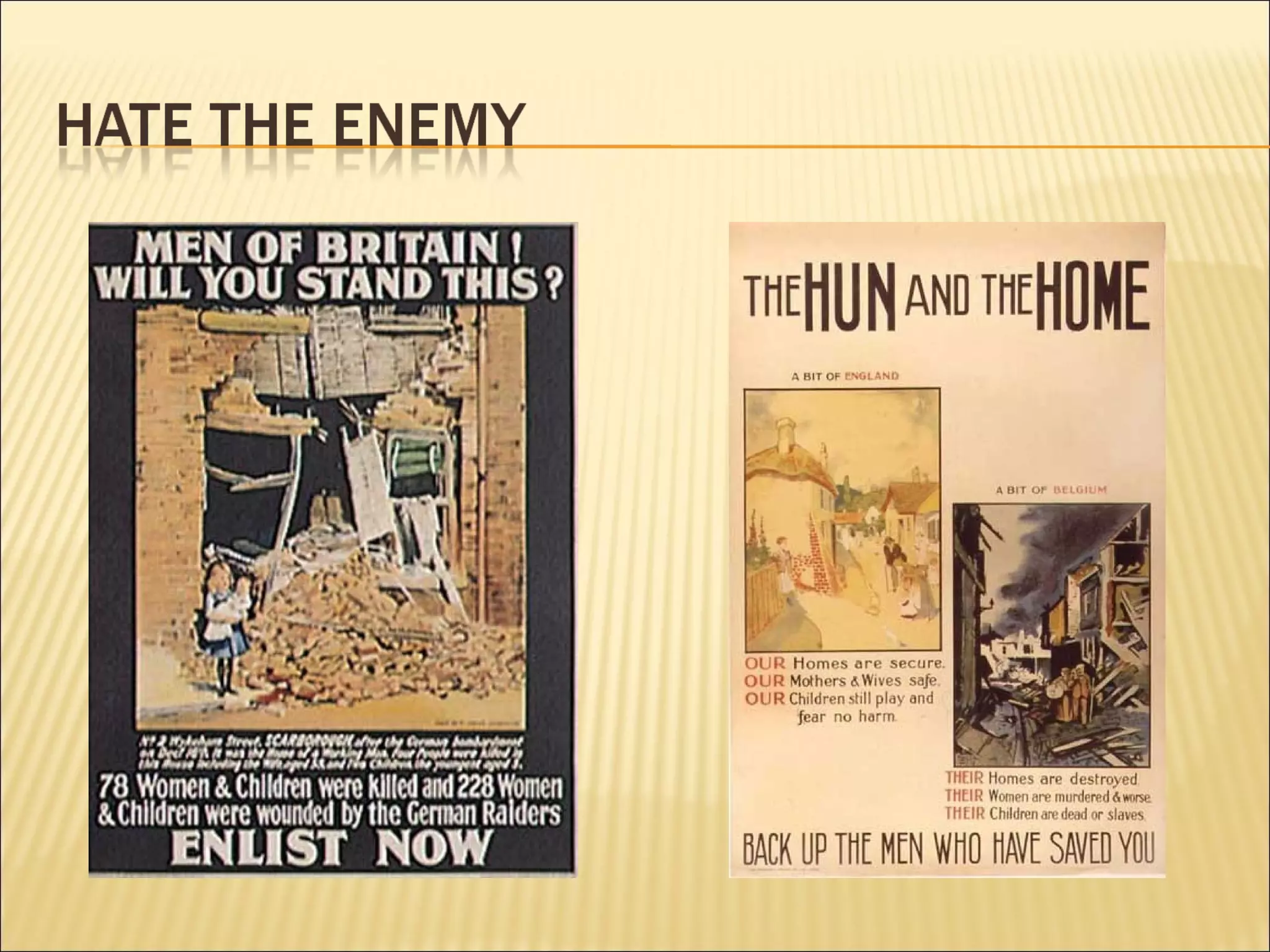 WWI: Propaganda & Poetry | PPT | Death, Injury, or Military Conflict ...