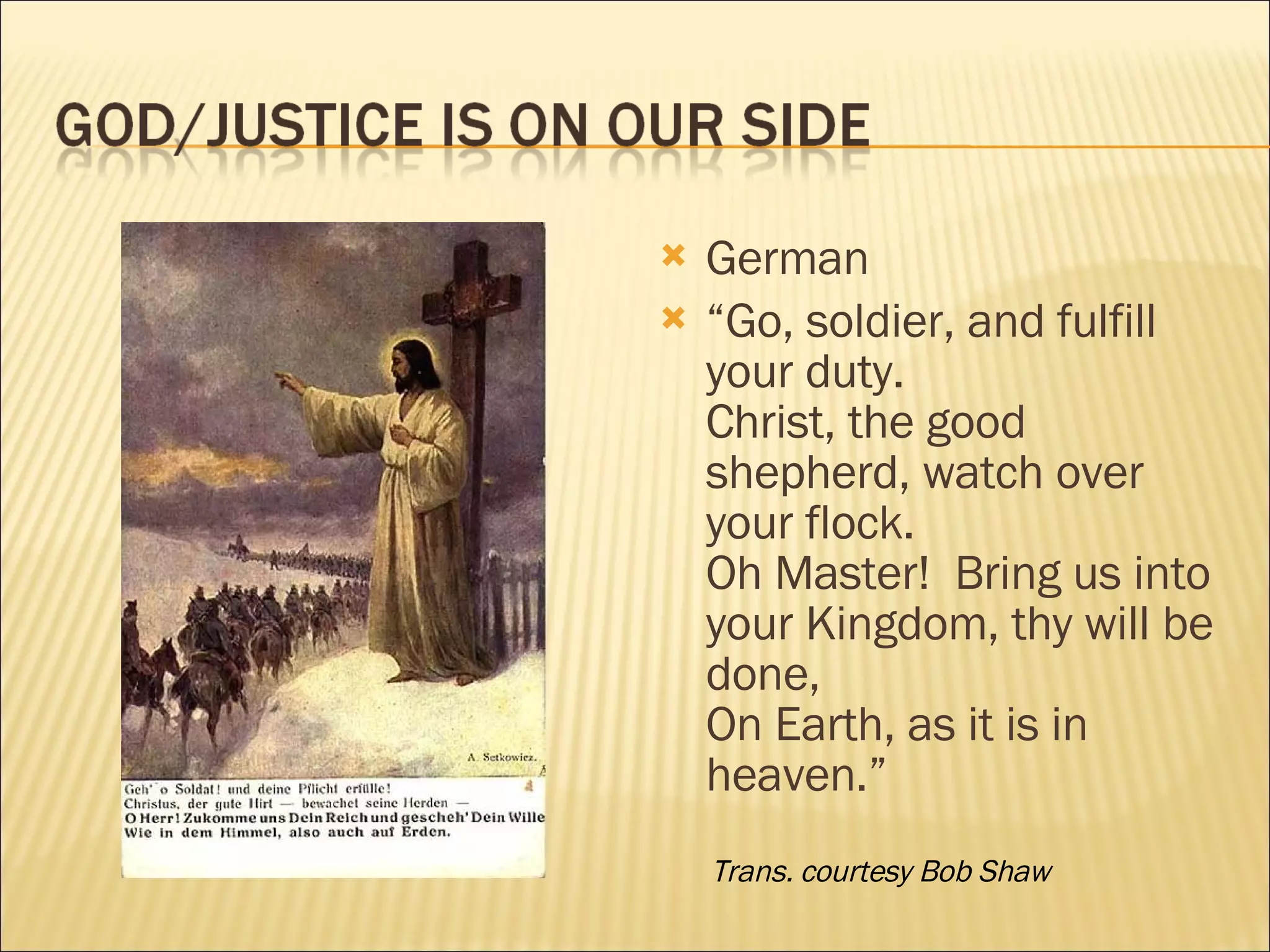 WWI: Propaganda & Poetry | PPT | Death, Injury, or Military Conflict ...