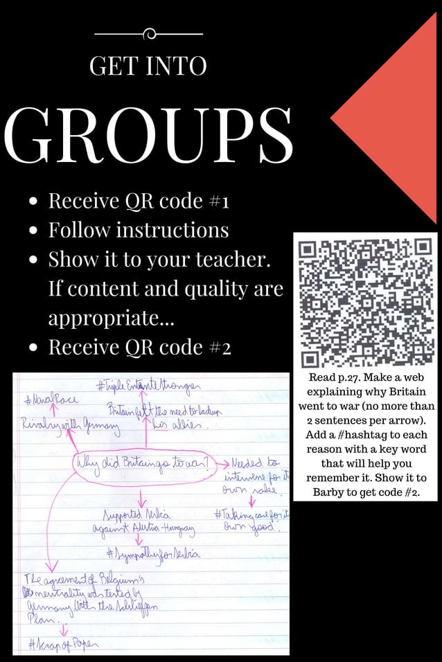 QR Code Quest: WWI begins | PDF