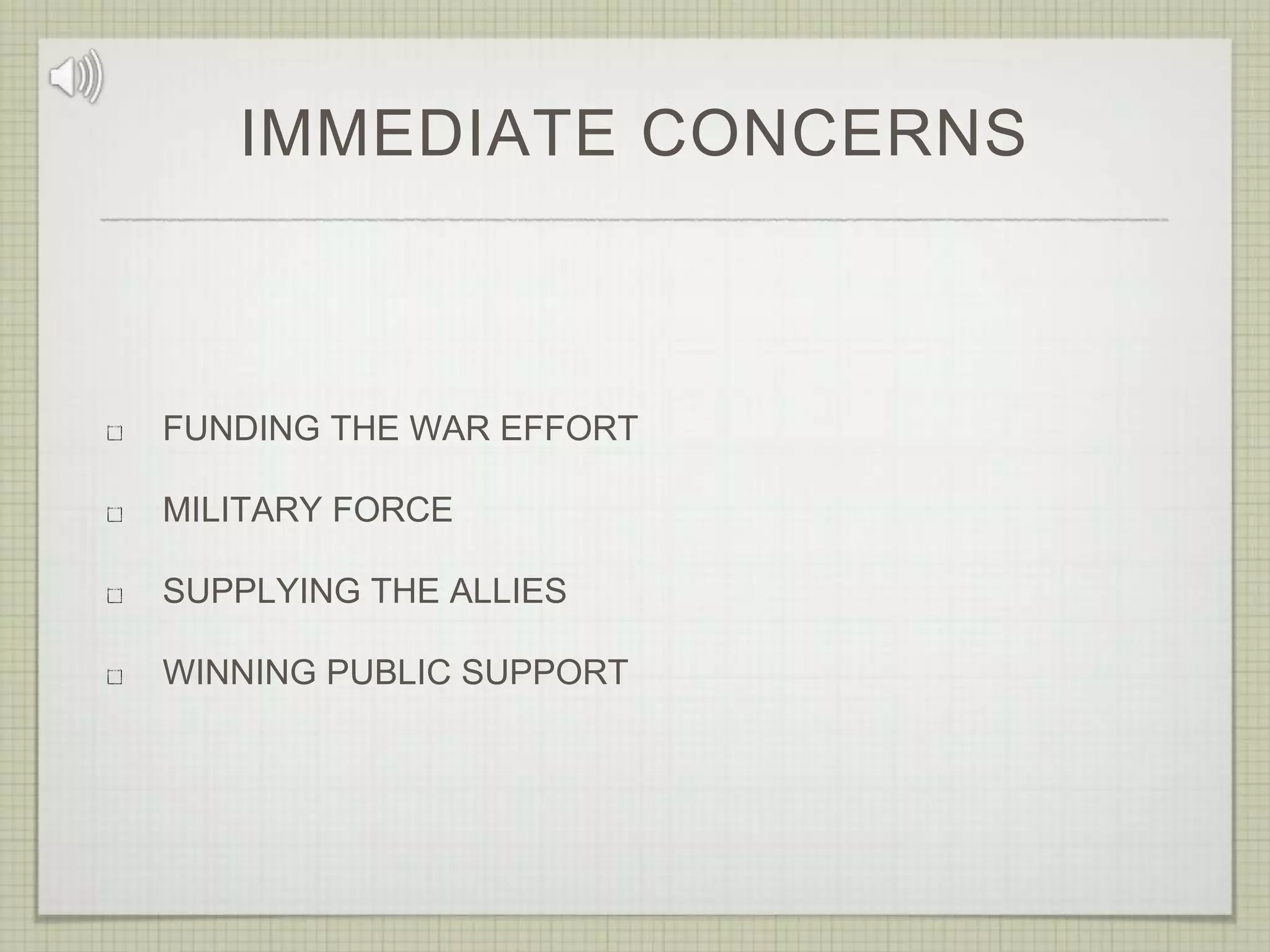 WWI Home Front | PPTX