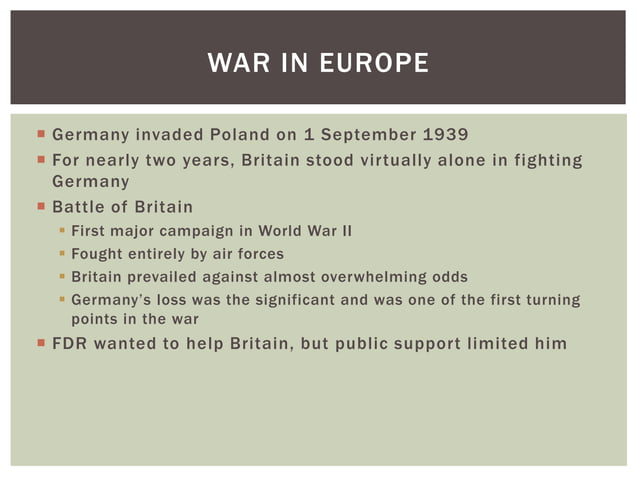 Wwii | PPT