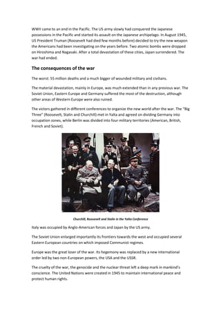 Second World War | PDF