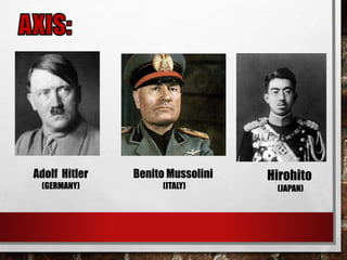 World War II | PPTX | Death, Injury, or Military Conflict | Sensitive ...