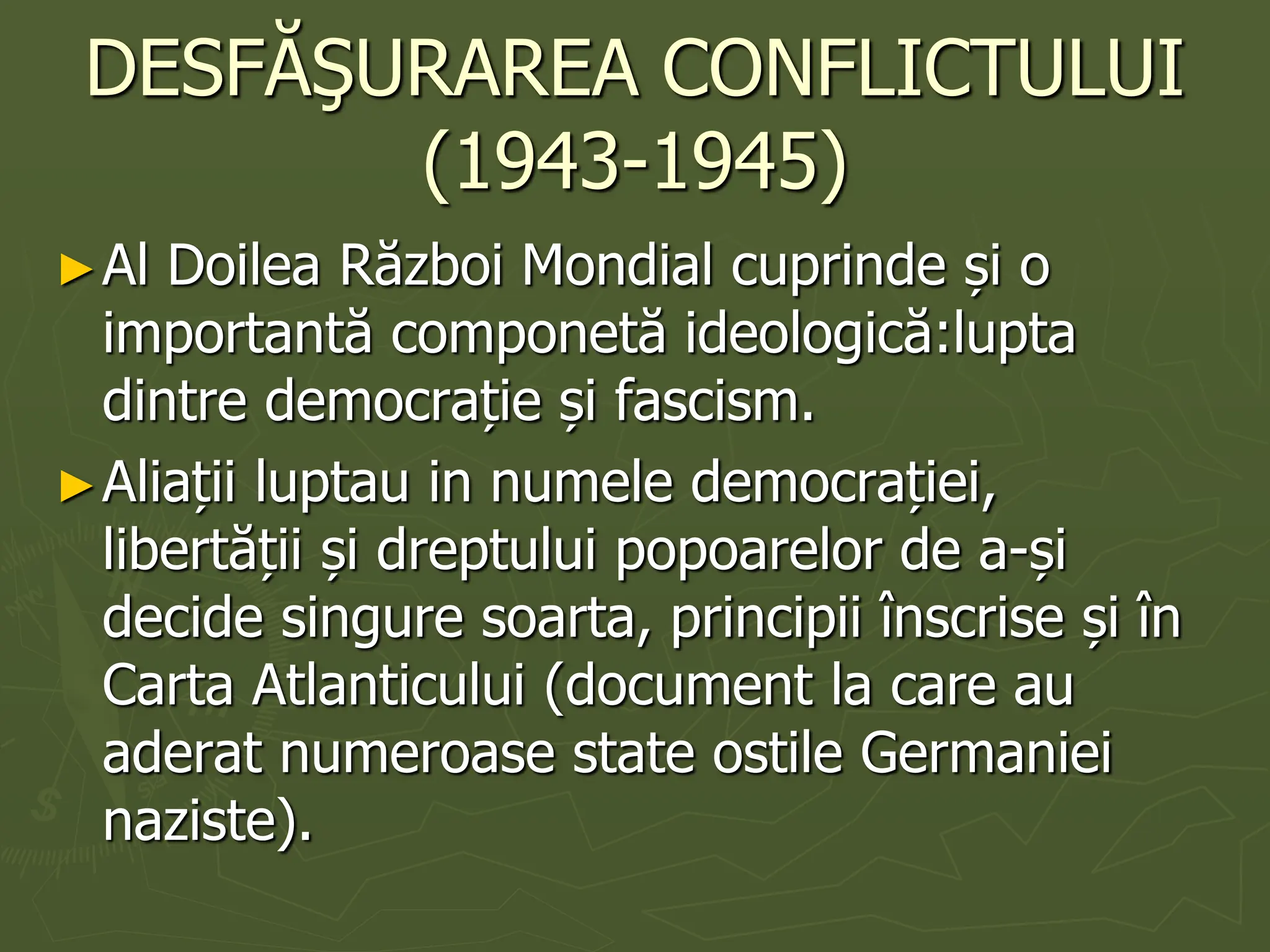 Al doilea razboi mondial. Prezentare ppt | PPT