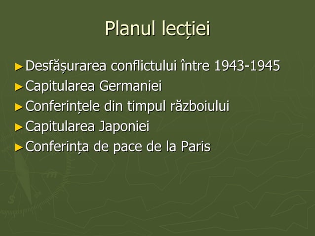 Al doilea razboi mondial. Prezentare ppt | PPT