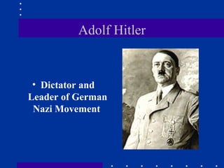 WWII Dictators | PPT