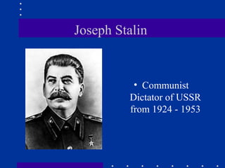 WWII Dictators | PPT