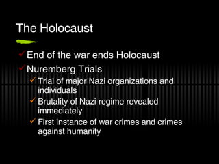 WWII / Holocaust Overview | PPT