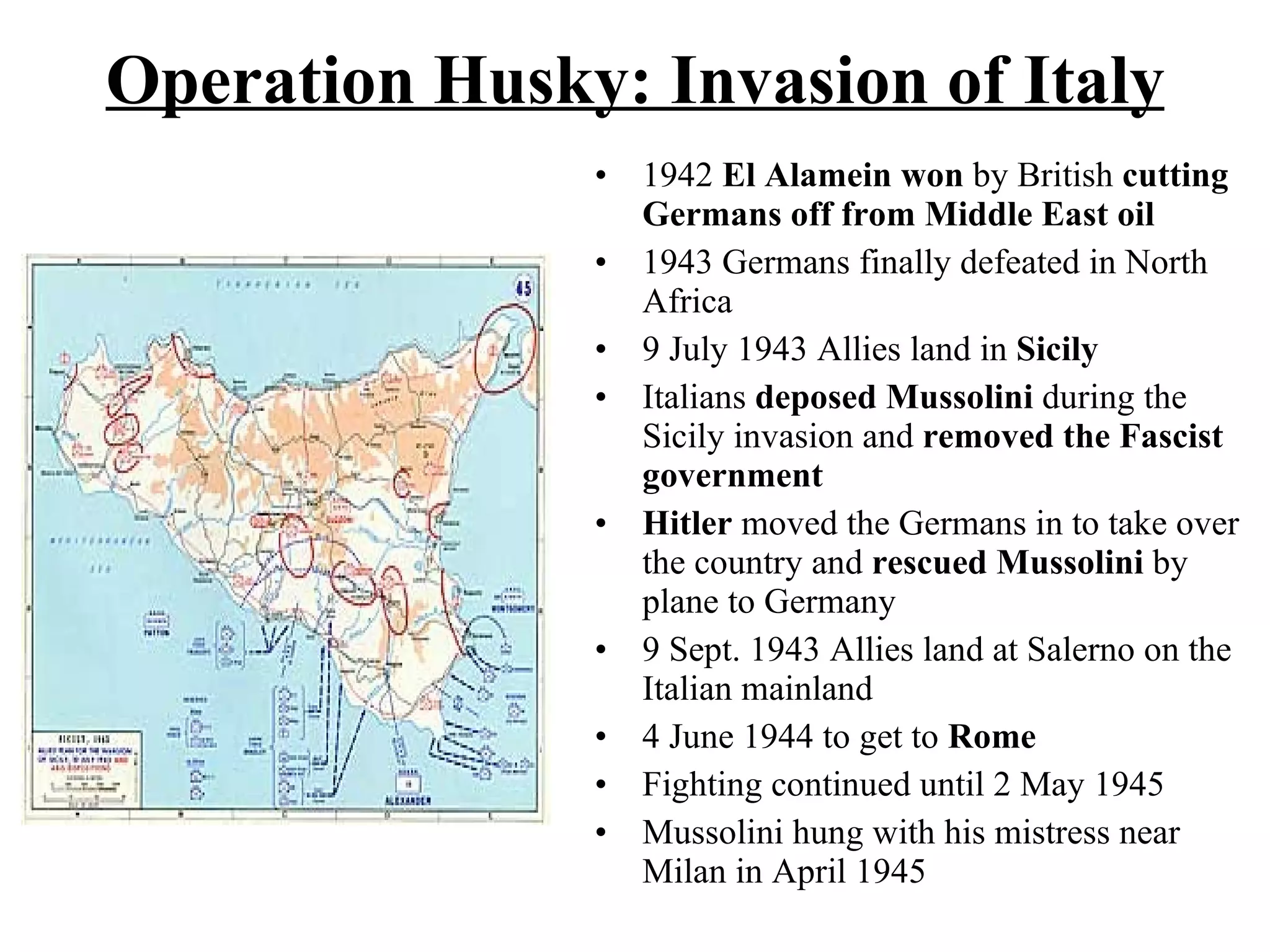 Wwii 1942 43 turning points | PPT