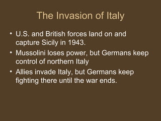 Wwii allied victory | PPT
