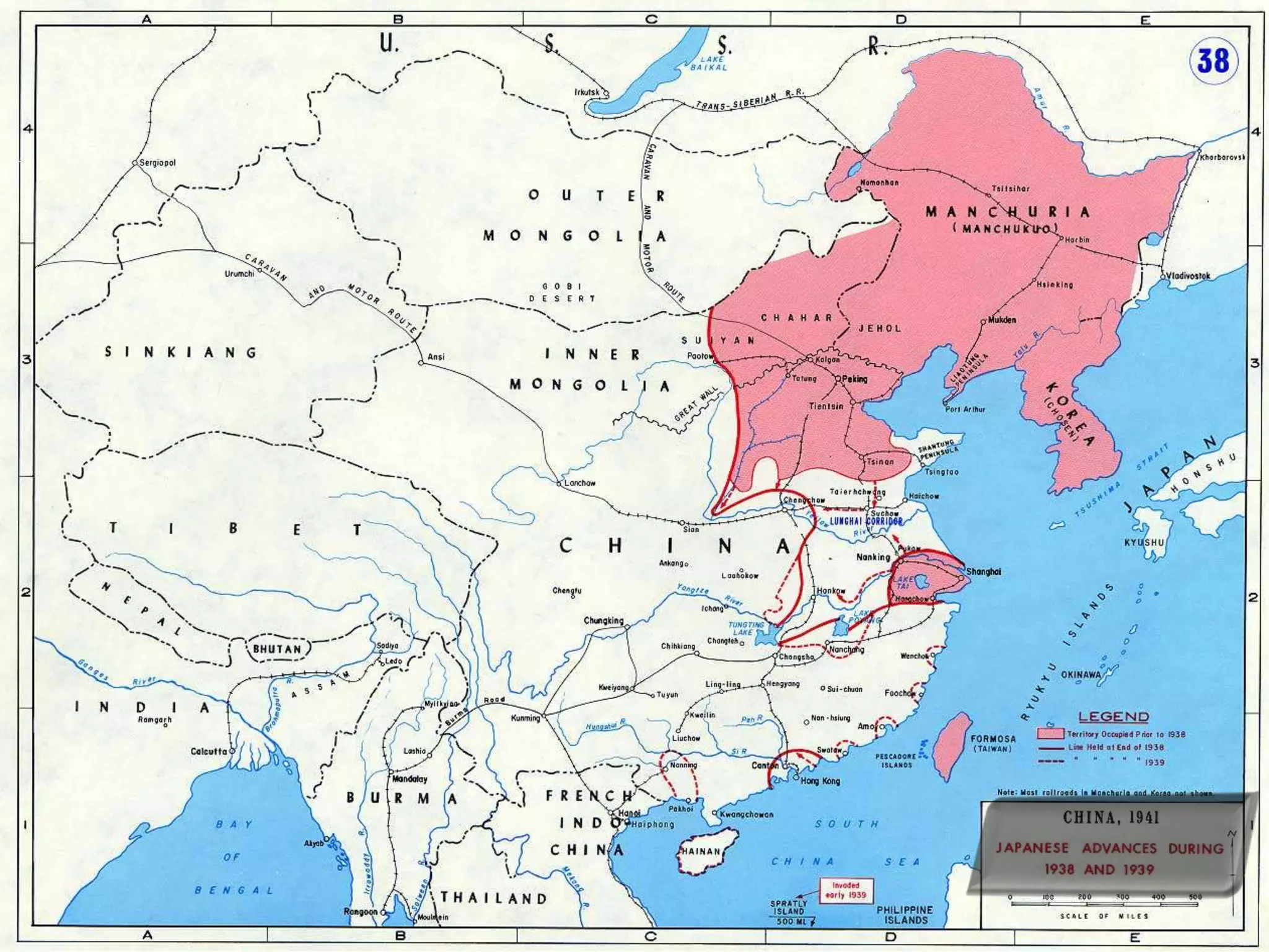 World War II. in Asia Maps | PPSX