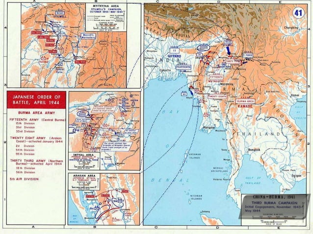 World War II. in Asia Maps | PPSX