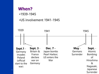 WWII causes final REPORT AND CAUSES STARTING | PPT