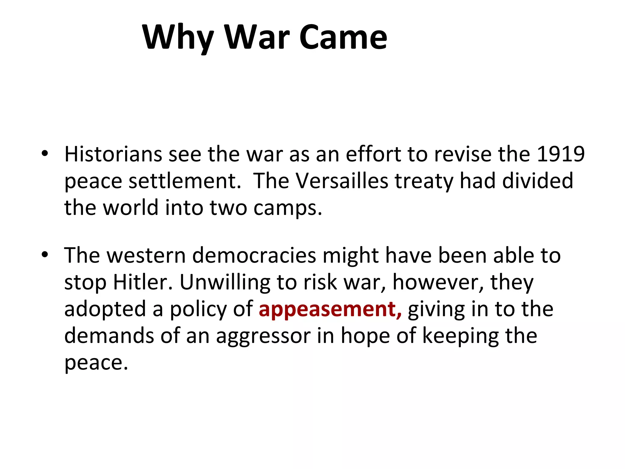 WWII Ch 31 | PPT