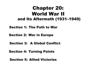 WWII Ch 31 | PPT