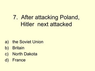 World War II Slideshow Part Two | PPT