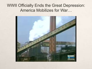 Wwii home front presentation h l | PPTX