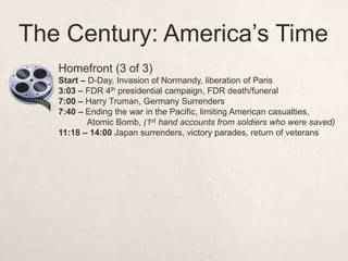 Wwii home front presentation h l | PPTX