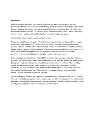 WW2 Lesson -Luciano D'Orazio | DOCX