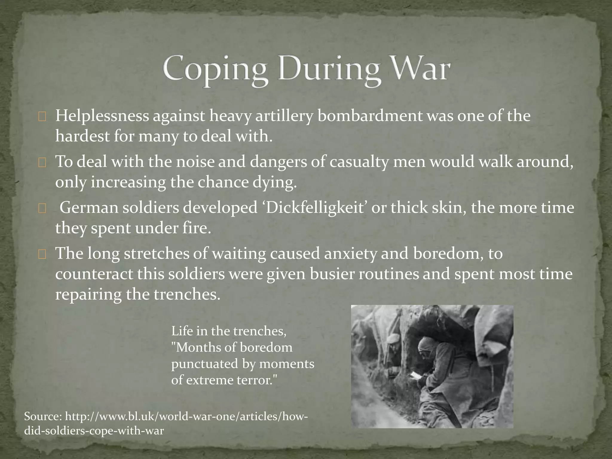 Wwi impact | PPT