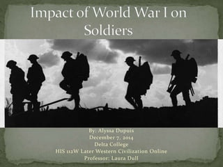 Wwi impact | PPT