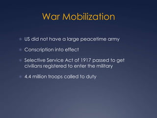 WWI--The War & Aftermath | PPTX