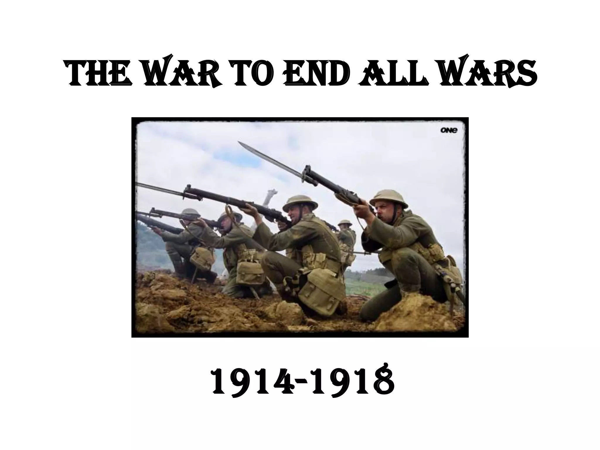 World War 1 Introduction | PPT