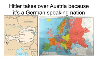 WW II: Part 1 Hitler Aggression vs. British Appeasement | PPT